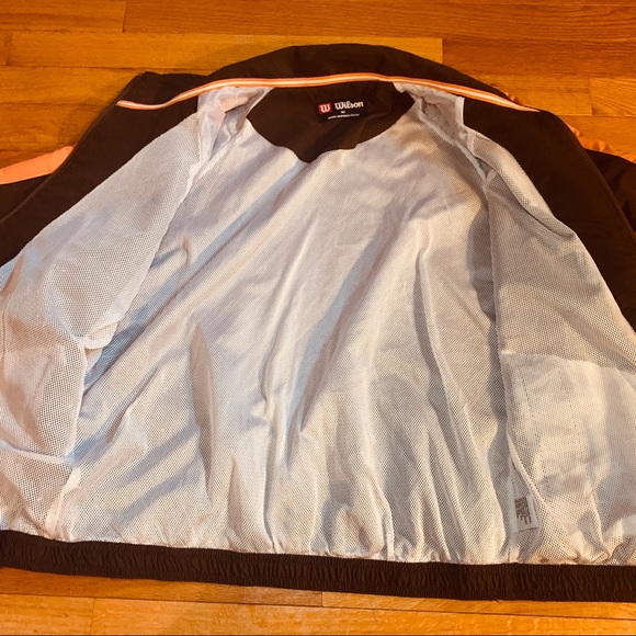 Wilson | Jackets & Coats | Retro Wilson Tennis Windbreaker Jacket ...